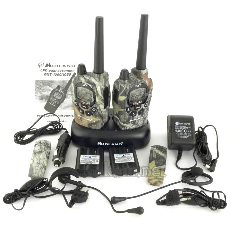Рация портативная Midland GXT-1050 — купить в Москве по выгодной цене ...